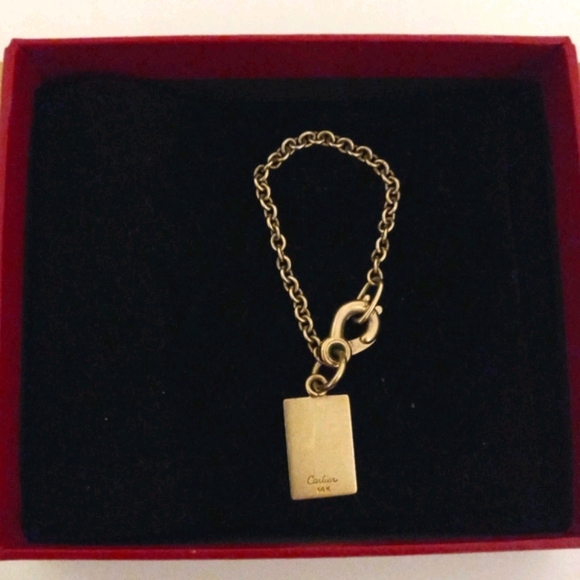 Cartier | Accessories | Cartier 4k Gold Keychain | Poshmark